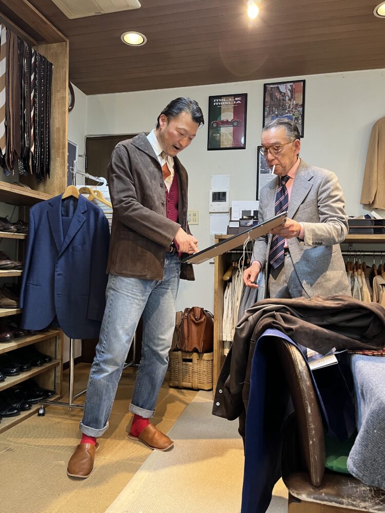 ヴィンテージボタンを使用したAlamine Royal Lineのブレザーが完成しました | 【INNOCENT ANTIQUES】イノセント アンティークス